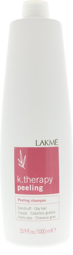 Lakmé - Lakme K.Therapy Peeling Shampoo Oily Hair 1000ml | bol
