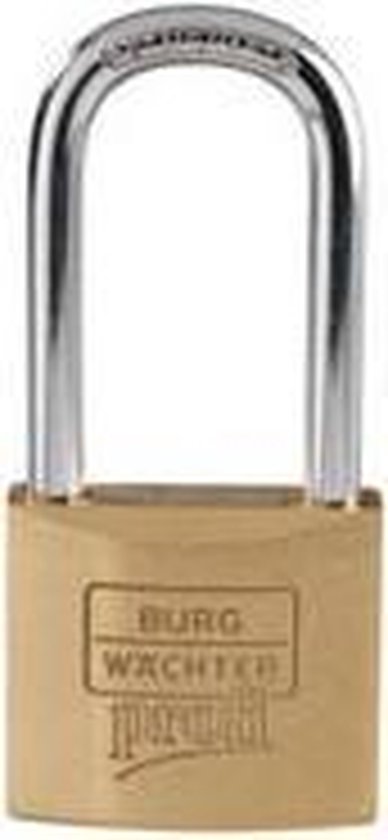 BURG WÄCHTER cilinderhangslot 116 Profi, extra hoge beugel, 40 mm | bol.com