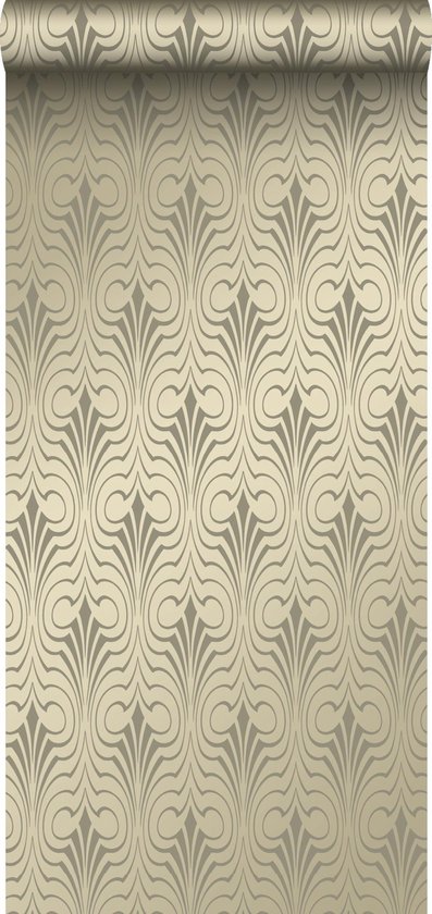 Origin behang grafische vorm glanzend goud - 345921 - 53 cm x 10,05 m ...