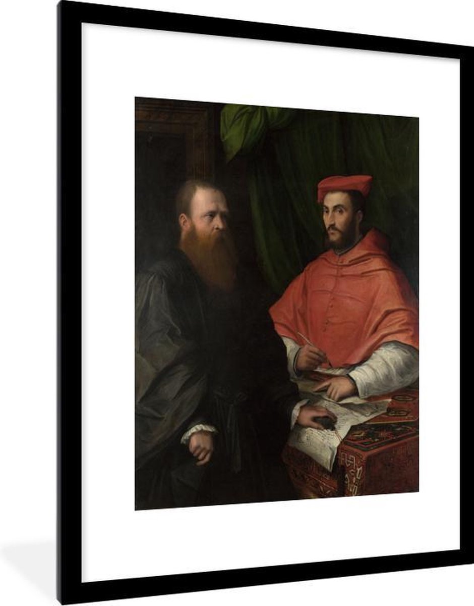 Fotolijst incl. Poster - Ippolito de Medici en Mario Bracci - Girolamo ...