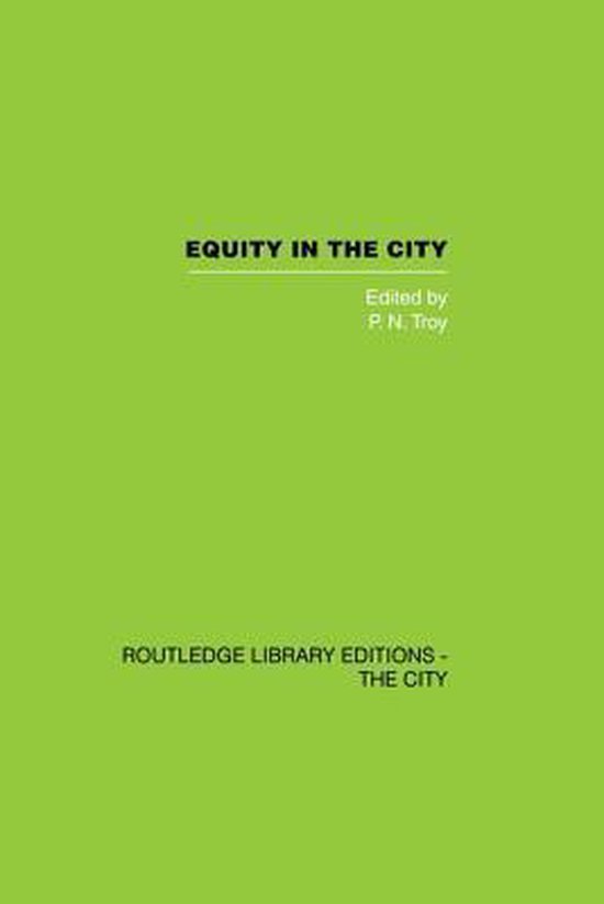 Equity in the City | 9781138874008 | Boeken | bol.com