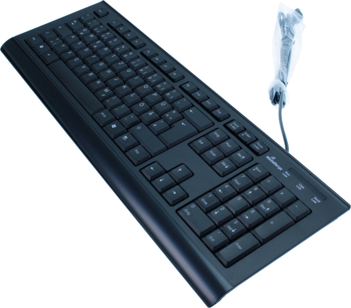 MediaRange MROS101 toetsenbord USB QWERTZ Duits Zwart | bol.com