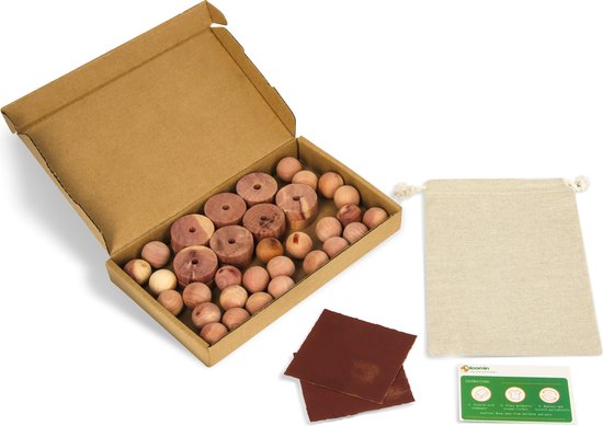 Bloomin Mottenballen - 40 Stuks + 2x schuurpapier - Cederhout Tegen ...