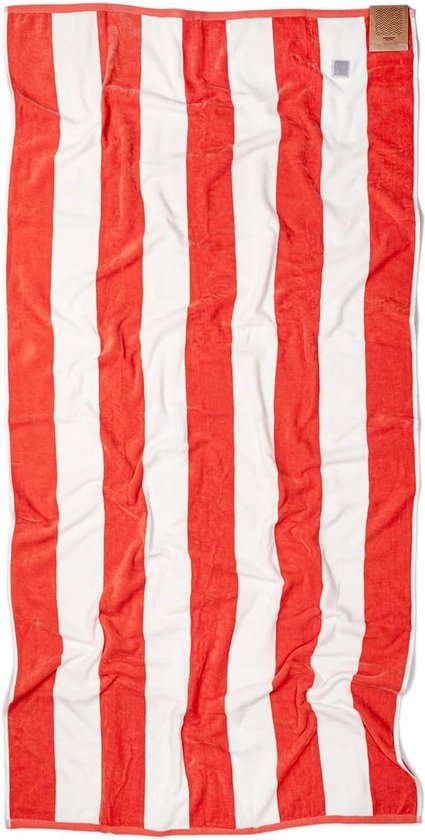 Zacht en zeer absorberende grote strandhanddoek | Cabana-strepen ...