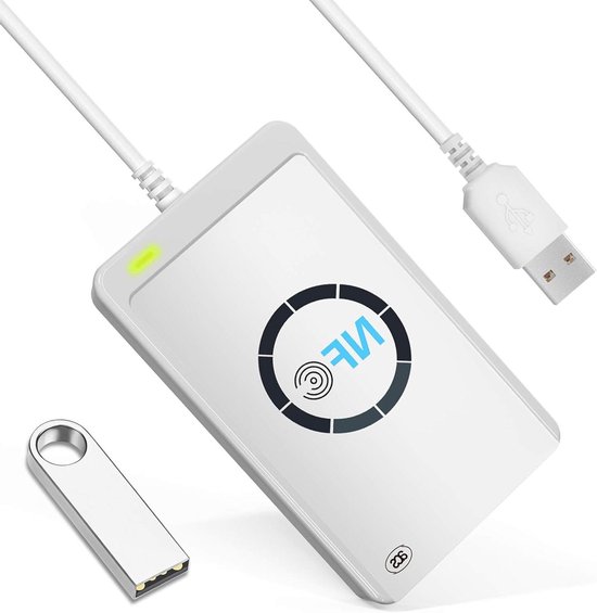 NFC ACR122U RFID NFC Reader Writer USB Kaartlezer - Snel NFC schrijver ...