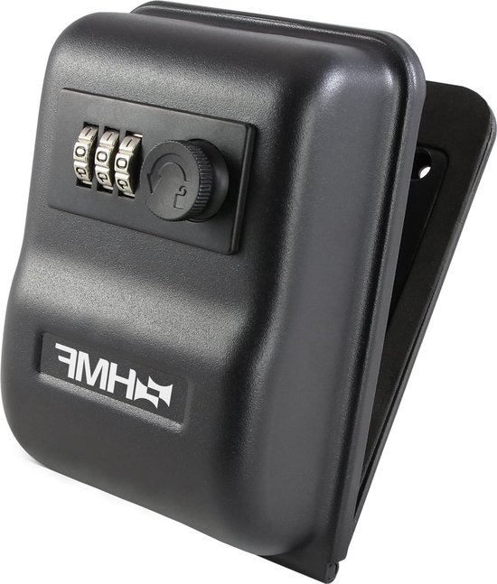 Sleutelkluis cijfercode muurmontage buiten 145 x 10 x 57 cm zwart | bol