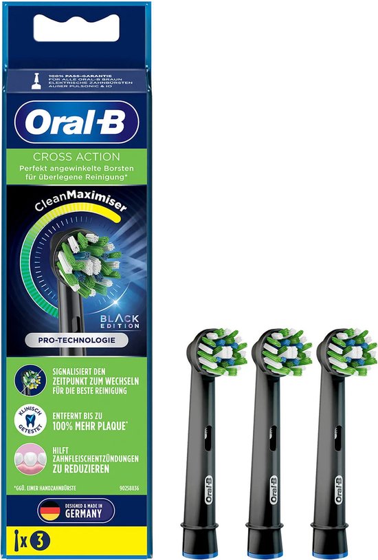 Crossaction Black Edition - Toothbrush 3.0ks | bol