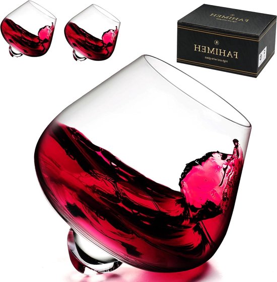 Glasses-Whisky-Rum-Cognac-Wine-Crystal-Rotary-Tilted-Liqueur-Brandy ...