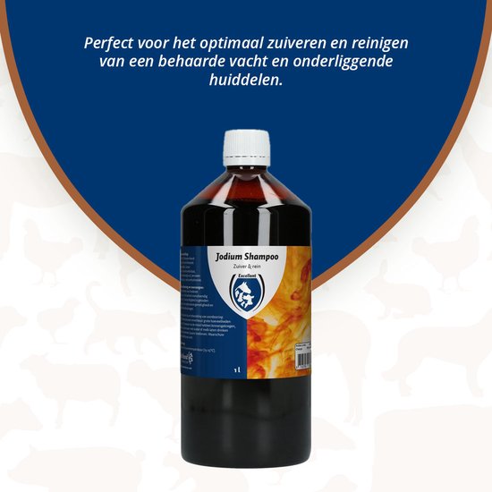 Excellent Jodium Shampoo - Zuiveren en reinigen behaarde vacht en ...