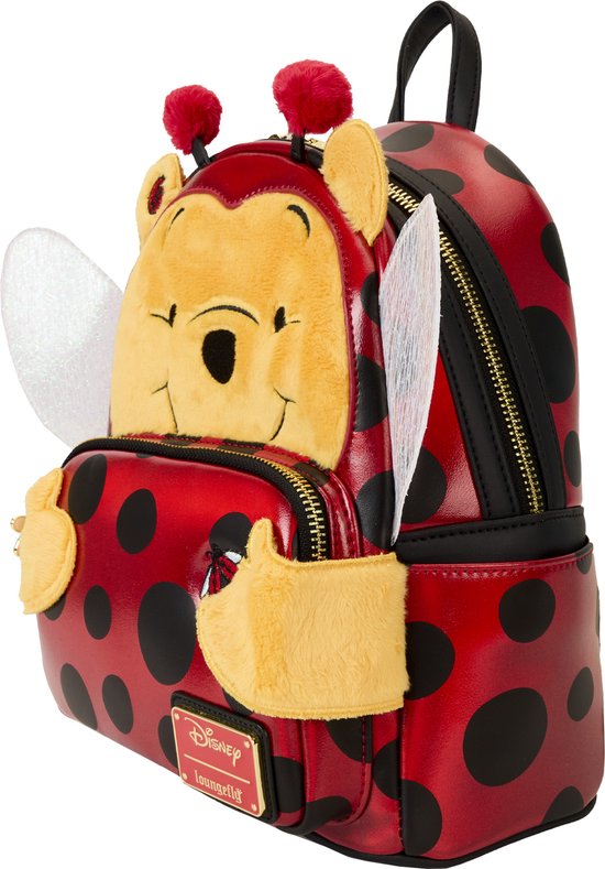 Disney Loungefly Mini Backpack Winnie the Pooh Ladybug | bol