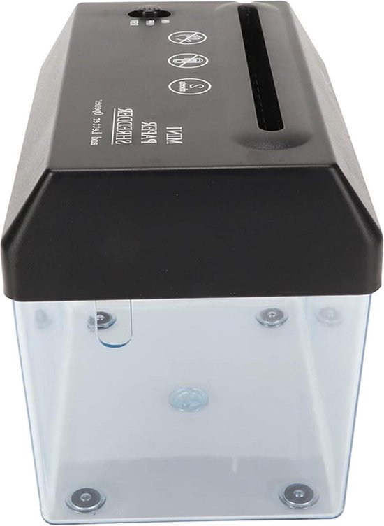Electric Mini Paper Shredder - Efficient Large Capacity, Versatile ...