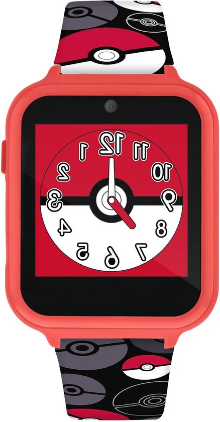 Smartwatch POK4230 zwart-rood-wit Voor Pokémon fans | bol
