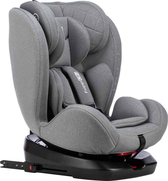 FreeON Sierra - autostoel - i-Size - isofix - 360° draaibaar - Grijs ...