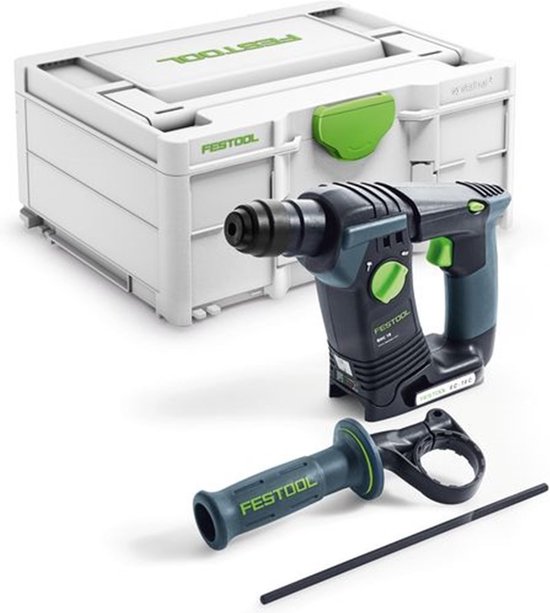Festool BHC 18-Basic-4.0 - Promo 2022 - 18V Li-Ion accu SDS-Plus boorhamer set in... | bol