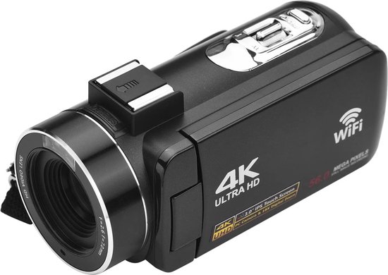 Handycam Camcorder 4K - 2-in-1 Set - Met Wifi & Night Vision | bol