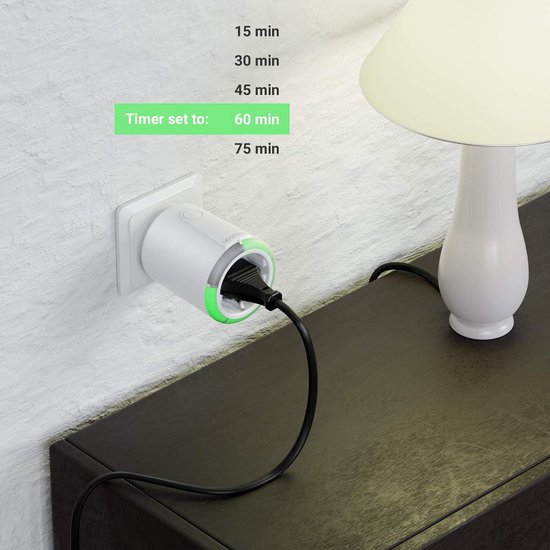 Tijdschakelaar Aftelfunctie Timer - Schakelklok Stopcontact - 75 ...