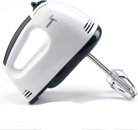 Practical Hand Mixer with 7 Speeds - 2 Stainless Steel Whisks and ...