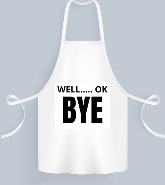 Akyol - well ok bye Keukenschort - Afscheid bedank cadeau - collega's ...