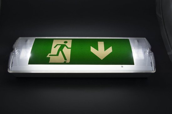 Emergency exit lighting - escape route light - IP65 rated | bol