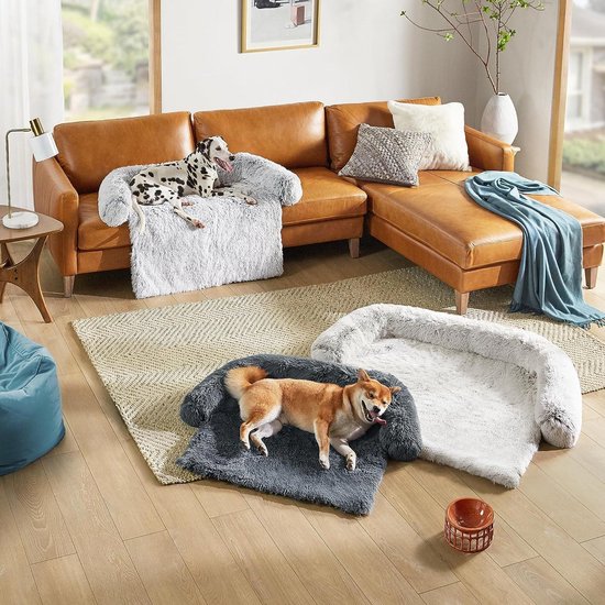 Groot Hondenbed 105 x 95 x 15 cm - Afneembaar Wasbaar Hondenmand ...