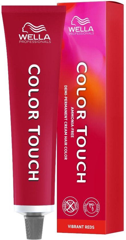 Wella Color Touch Vibrant Reds 10/34 Lightest Blonde Gold Red 60ml | bol
