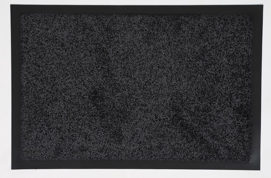 Ikado Droogloopmat binnen zwart - 90 x 150 cm | bol