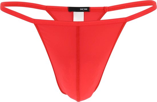 HOM - Plume G-String (1-pack) - Heren String - Rood - Maat XL | bol