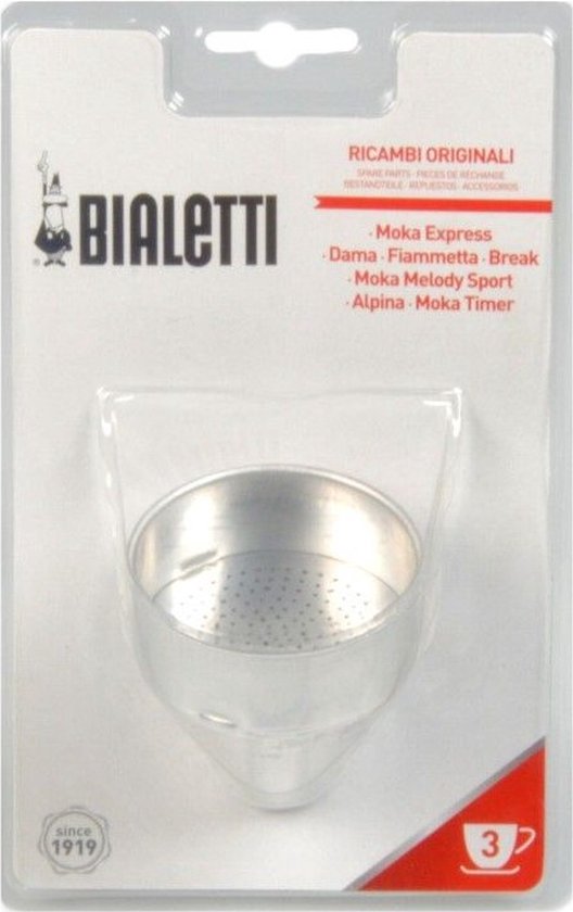 Bialetti Spare funnel for aluminium espresso makers 3tz | bol