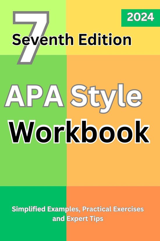 APA Style 7th Edition 2024 Workbook (ebook), Donald Norman ...