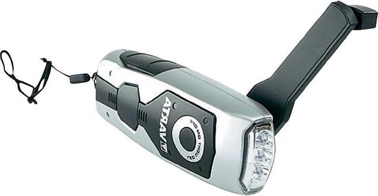 VARTA LED Dynamo Light - zaklamp met draaihendel - 100% onafhankelijk van batterijen -... | bol