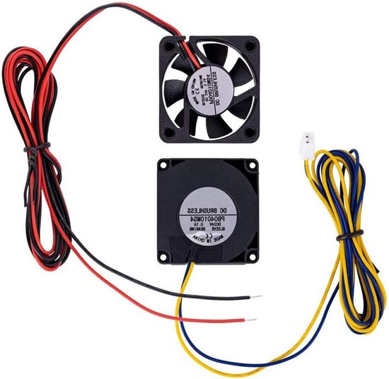 2-in-1 Hot End Fan - DC 24V Turbo Koelventilator 40x40x10mm Turbo fan | bol