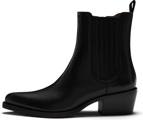 Isabel Bernard IB53010-001 - Dames - Korte Laarzen - Zwart - Maat 39 | bol