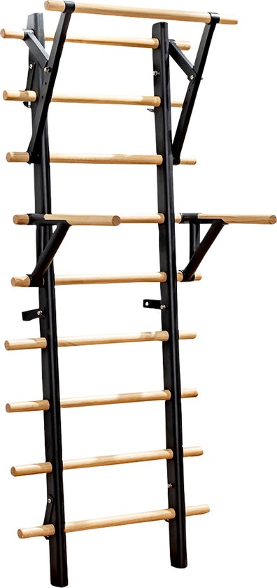 Fitness Wandrek - Zweedse Ladder - Sportwand Klimmuur - Sportram - Pull ...