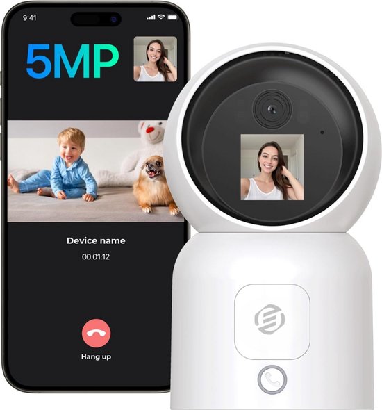 Equivera Honden Camera - Beveilingingscamera - Huisdiercamera - WiFi - Petcam -... | bol