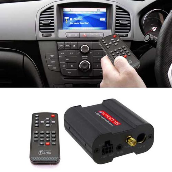 AutoDAB GO | De AutoDAB GO DAB-ontvanger is een universele digitale ...