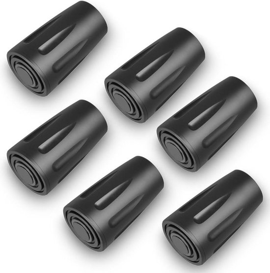 Wandelstok rubberen buffers Nordic Walking-pads trekking wandelen - 6 ...