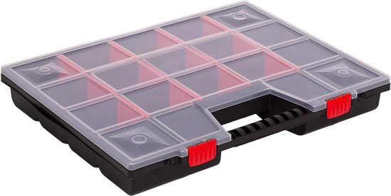 20-inch assortimentsdoos met transparant deksel - sorteerdoos voor ...