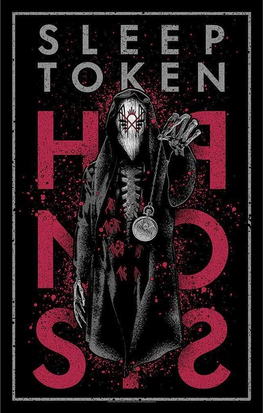Sleep Token - Hypnosis Textiel Poster - Zwart/Multicolours | bol