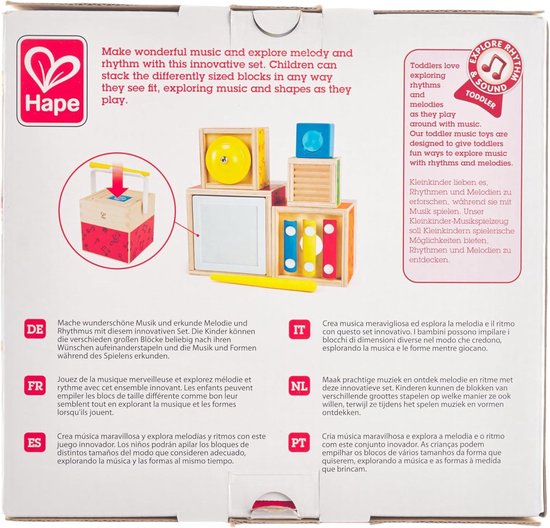 Multi Musical Block Set - 5 Musical Instruments for Kids 18 Months and ...