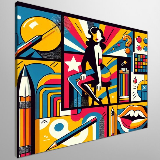 Pop art picasso schilderij | Picasso's funky twist on iconic pop art ...