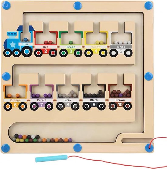 Magnetisch Doolhof - Magnetisch Doolhofspel - Magneetspel - Magneet ...