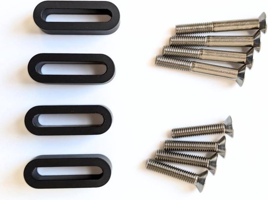 Aero Bar Extension Riser Kit - Cycling Aerobars Biking Accessories | bol