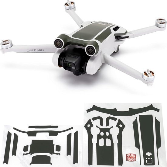 DJI Mini 3 Pro Skin - Army Green Accent - Personaliseer Je Drone | bol