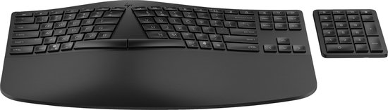 HP 960 - Draadloos Toetsenbord - Ergonomisch - Inclusief Numeriek Toetsenblok - Azerty... | bol