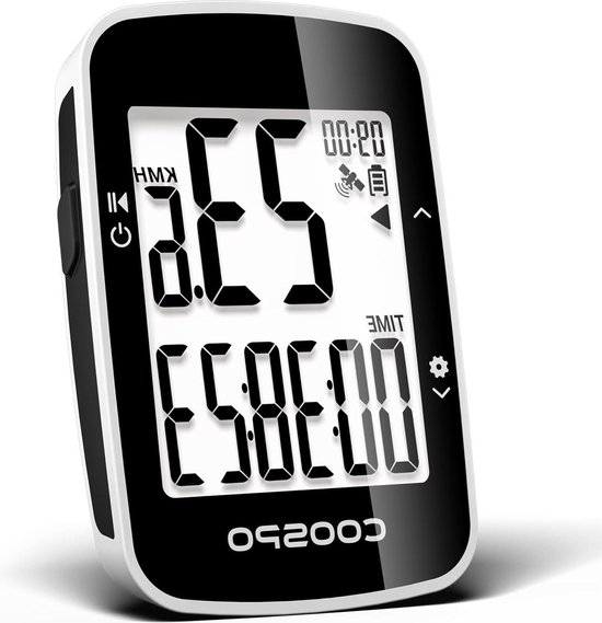 GPS fietscomputer draadloos Bluetooth 5.0/ANT+ IP67 waterdicht ...