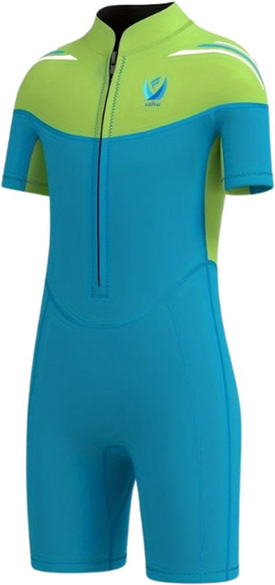 Nivard Wetsuit Kinderen - Swimsuit - Shorty - Surfpak - Duikpak - Lange ...