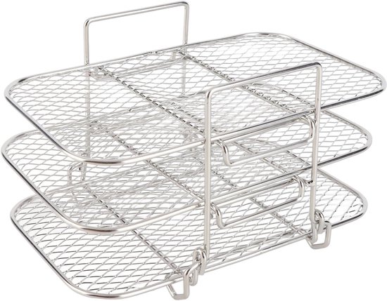 Air Fryer Rack Compatibel voor Ninja Fryer - Multi Layered Dehydrator ...
