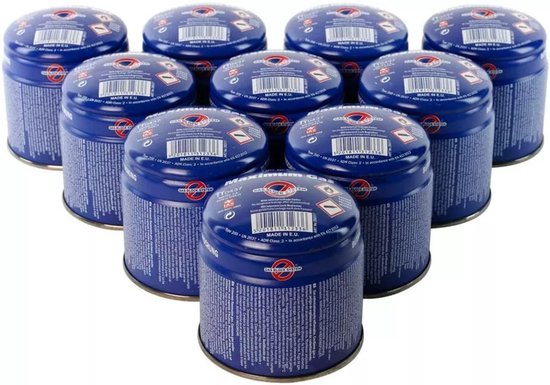 10x 360ML/190gram butane – propaan gasbus 6.7oz gaspatroon butaangas ...