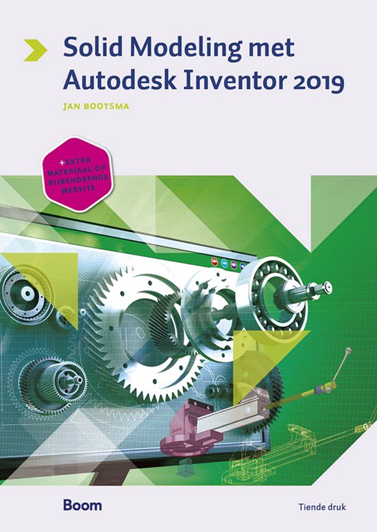 Solid modeling met Autodesk Inventor 2019 | 9789024404124 | Jan Bootsma ...