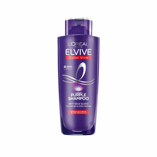 L'Oréal Elvive Color Vive Purple Shampoo - 3 x 200 ml ...